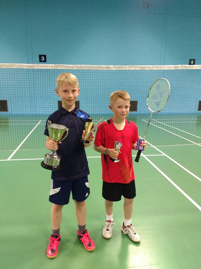 WILLIAM AND TOM 2016 – Leicestershire Schools Badminton Association